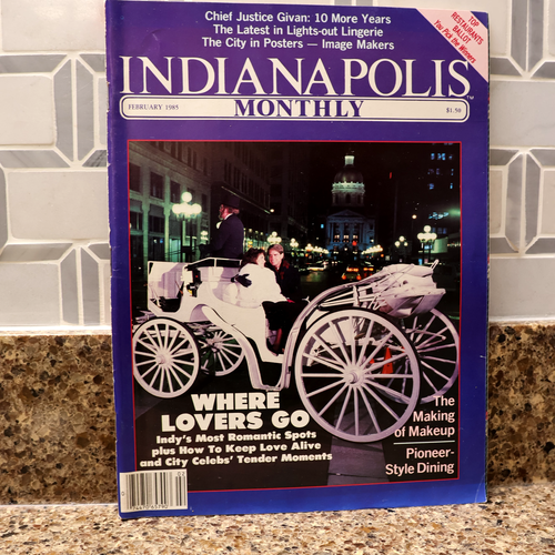 Indianapolis Monthly Magazine February 1985 issue | eBay