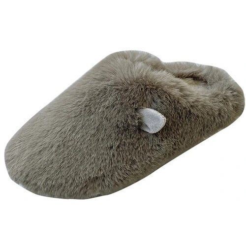 Cat Ears Indoor Slippers Winter Warm Shoes Indoor Slides Living Room ...