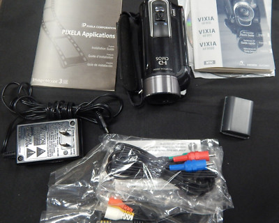 Canon Vixia HF R10 HFR10 Video Camcorder 1080p HD w/ Battery | eBay