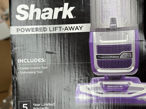 Shark NV586 Navigator Powered Lift-Away Upright Vacuum - Purple ...