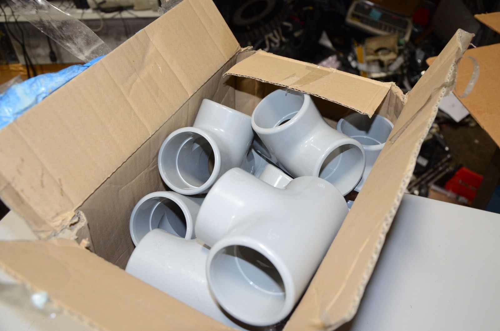 Georg Fischer 63 MM D63 DN50 PN16 GF 723 200 111 PVC-C Plastic Tee | eBay