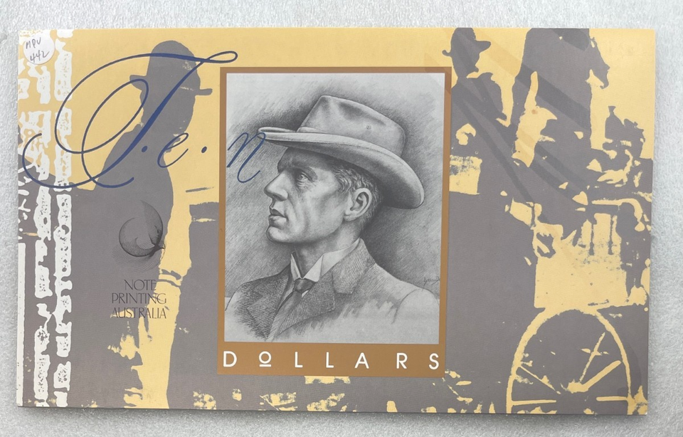 First & Last $10 Fraser Evans Polymer Overprinted 1993 & Fraser Cole ...