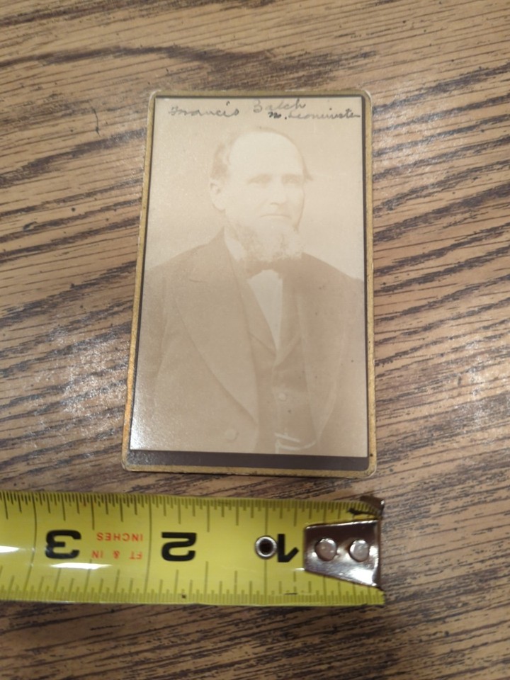 Antique Cabinet Card Man Gentleman Victorian Portrait | eBay
