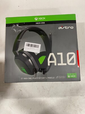 ASTRO Gaming A10 Gaming Headset - Black/Green (939001510) 817161015824 ...