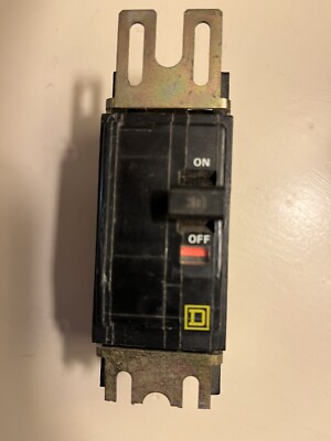 Square D Type QOU 30 Amp 2 Pole Circuit Breaker | eBay
