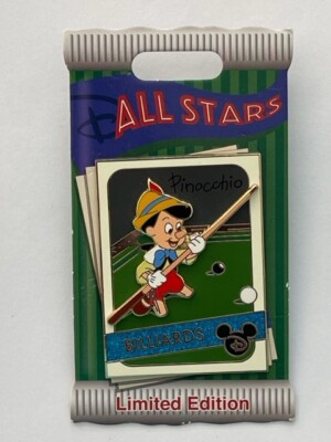 Trading Cards - Pin of the Month - Pinocchio LE 4000 Disney Pin 138983 ...
