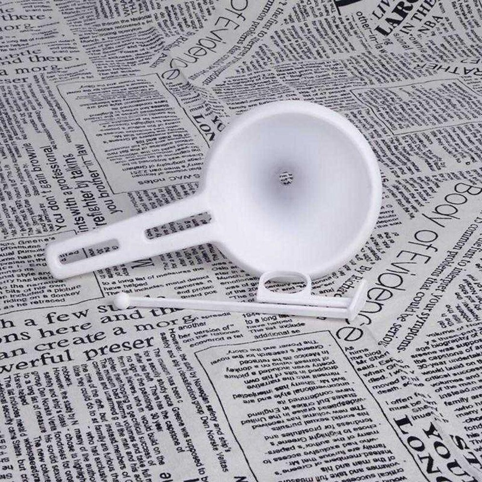 1Pcs Kitchen Convenient Chocolate Candy Icing Funnel Mold White | eBay