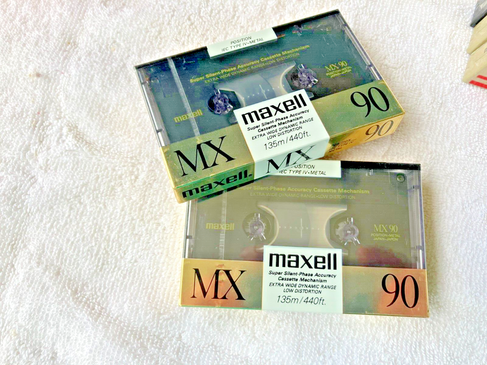 11 Maxell / High Bias / Audio Cassette Tapes / NEW SEALED / MX / XLII ...