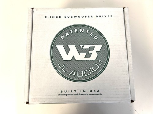 JL Audio 8W3v3-4 8 inch 250W Car Subwoofer for sale online | eBay