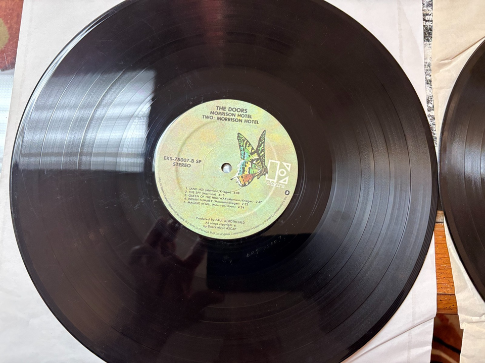 The Doors Morrison Motel & 13 vinyl LPs play tested Elektra Butterfly ...