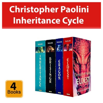 Christopher Paolini Collection The Inheritance Cycle Series 4 Book Set ...