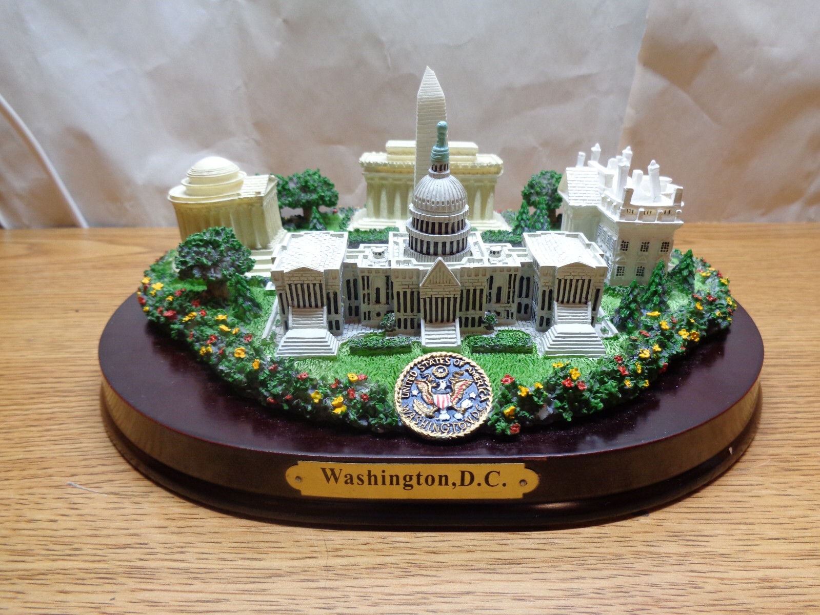 Washington D.C. Monuments Desk Statue | eBay
