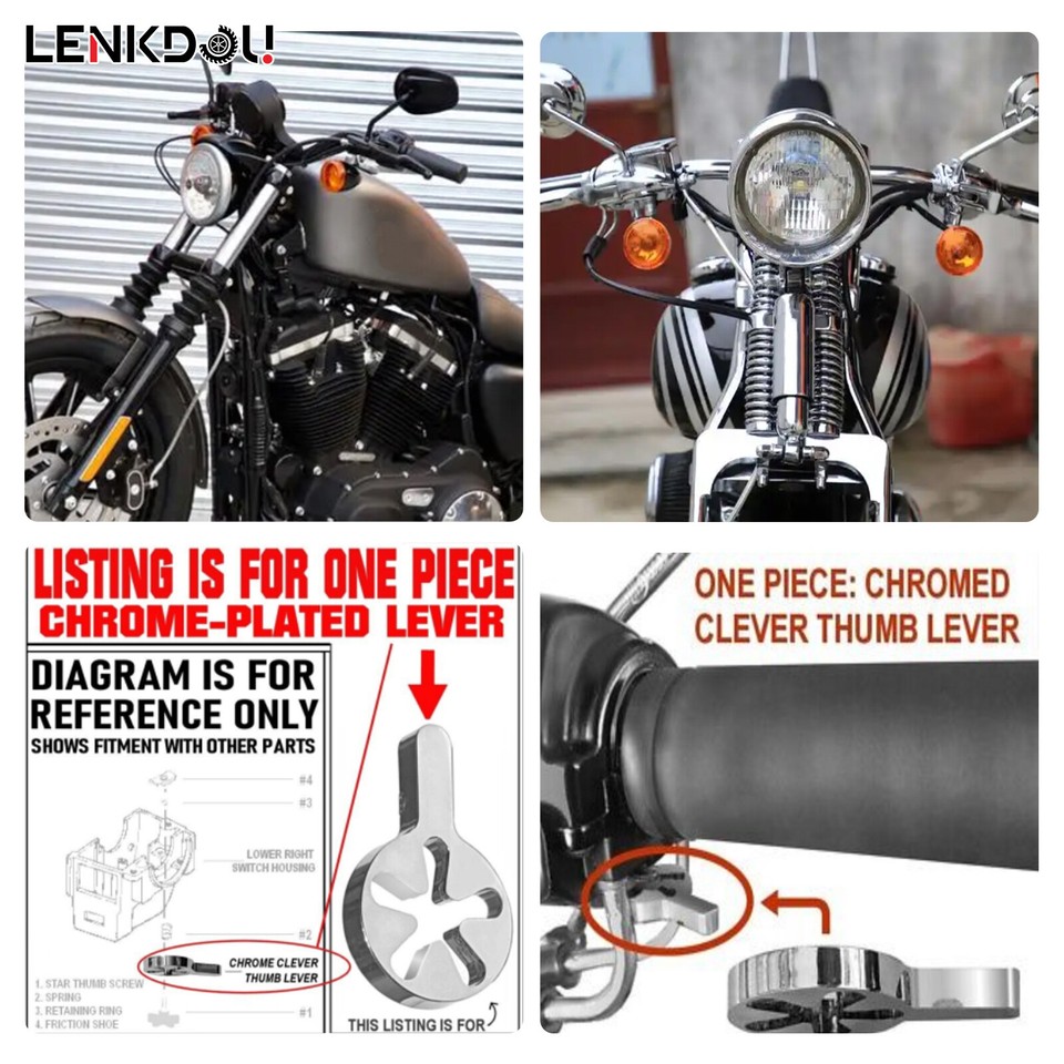 CNC Throttle Control Adjuster Screw Spring For Harley Touring Softail ...