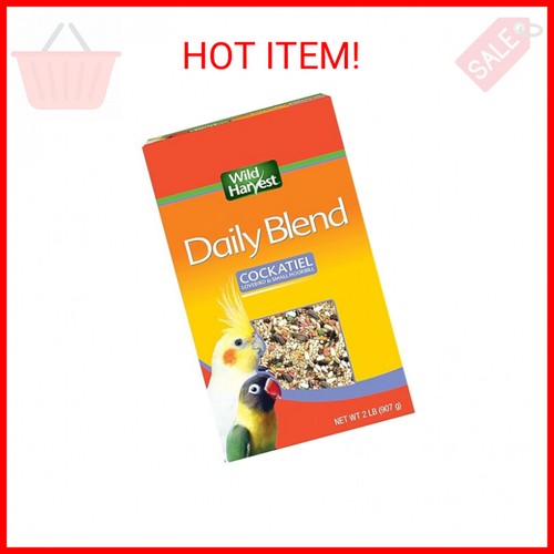 Daily Blend Diet Bird Nutrition, 2 Pound (Pack of 1), Orange, 32 Ounce ...
