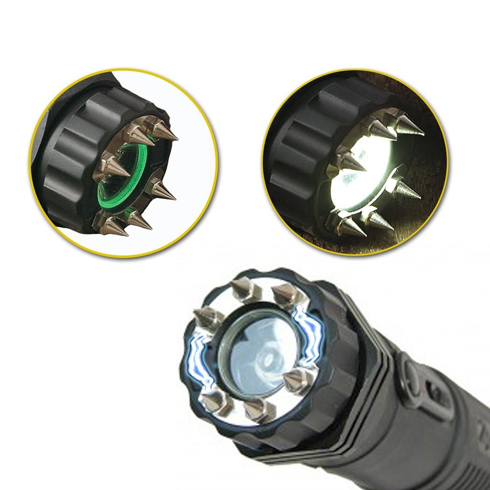 ZAP Light Extreme Rechargeable Stun Gun with Flashlight - 1 Million ...