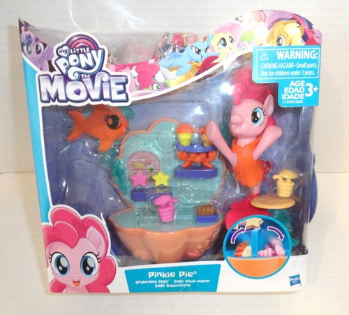 My Little Pony The Movie Pinkie Pie Undersea Cafe Mermaid Figure ...