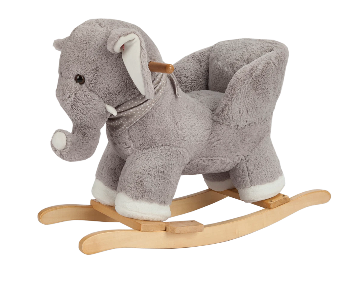 Stuffed Rocking Elephant