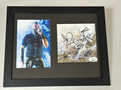 KILLSWITCH ENGAGE AUTOGRAPHED SIGNED FRAMED CD COVER WITH JSA COA ...