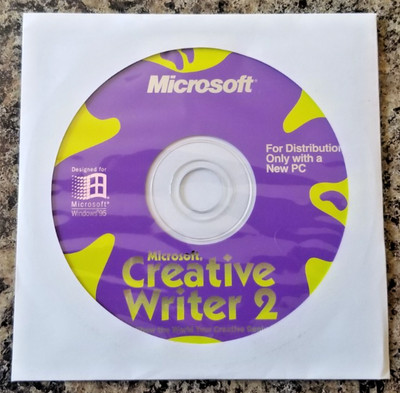 Microsoft Creative Writer 2 (PC CD-ROM, 1996) Disc Only | eBay