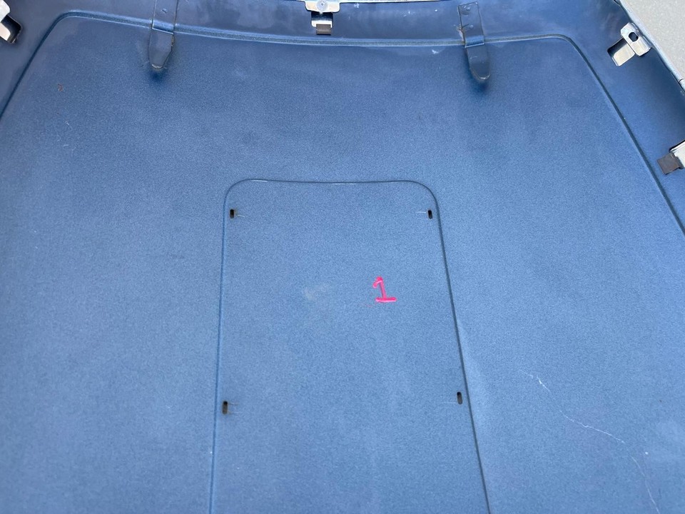 FORD THUNDERBIRD BUCKET SEAT BACK METAL PANEL TRIM 1964-1966 64-66 OEM ...