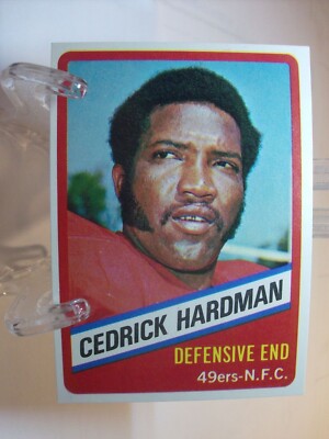 1976 Topps Wonder Bread Football Card #13 Cedrick Hardman (10775.1) | eBay