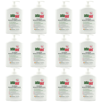 Sebamed Wasch-Emulsion 12 x 400 ML - Liquido - Seifenfrei - Ph 5,5 ...