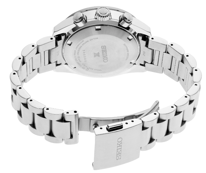 Seiko Prospex Speedtimer Solar Chronograph 41.4 mm Blue Dial Men's ...