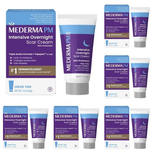1-5x Mederma Intensive Overnight Scar Removal Cream Skin Growth At ...