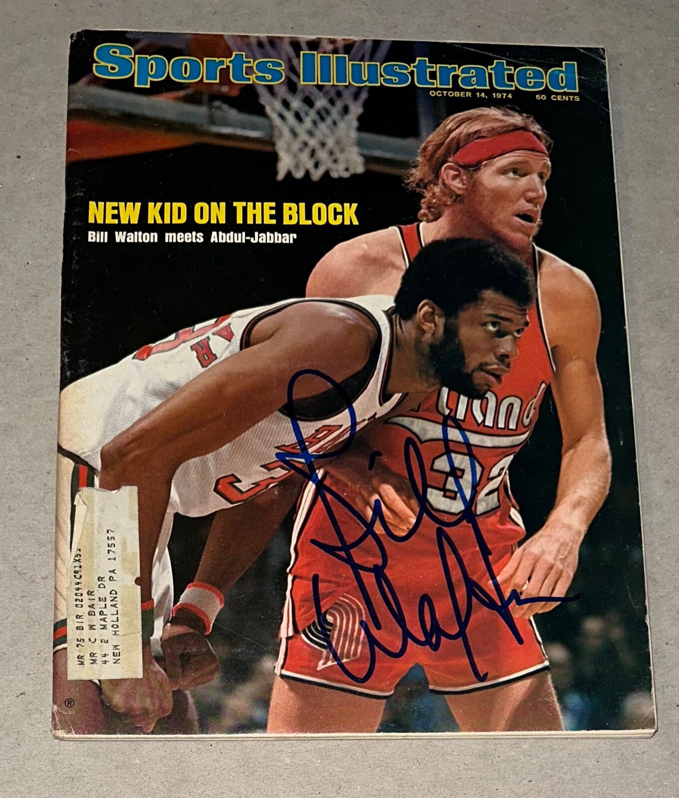 BILL WALTON SIGNED SPORTS ILLUSTRATED MAGAZINE AUTOGRAPHED | eBay