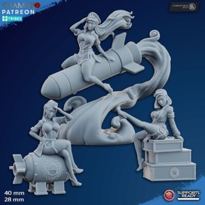 3 Freedom Guard Pinups | eBay