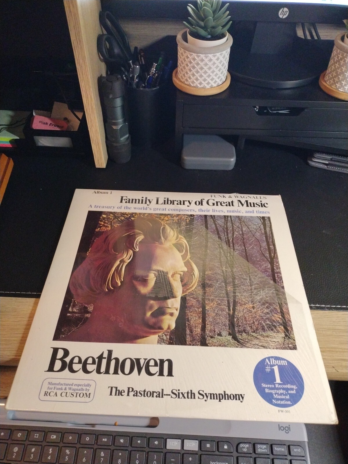 Beethoven-Family Library Of Great Music Funk+Wagnalls #1" Vinyl LP ...