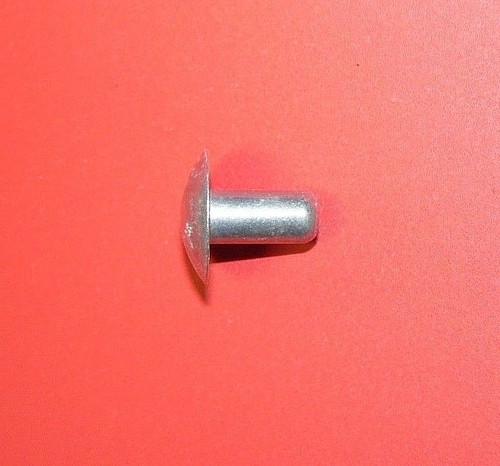 1/4" x 1/2" Full Brazier Head Solid Aluminum Rivet - 2117 T4 (Hard ...