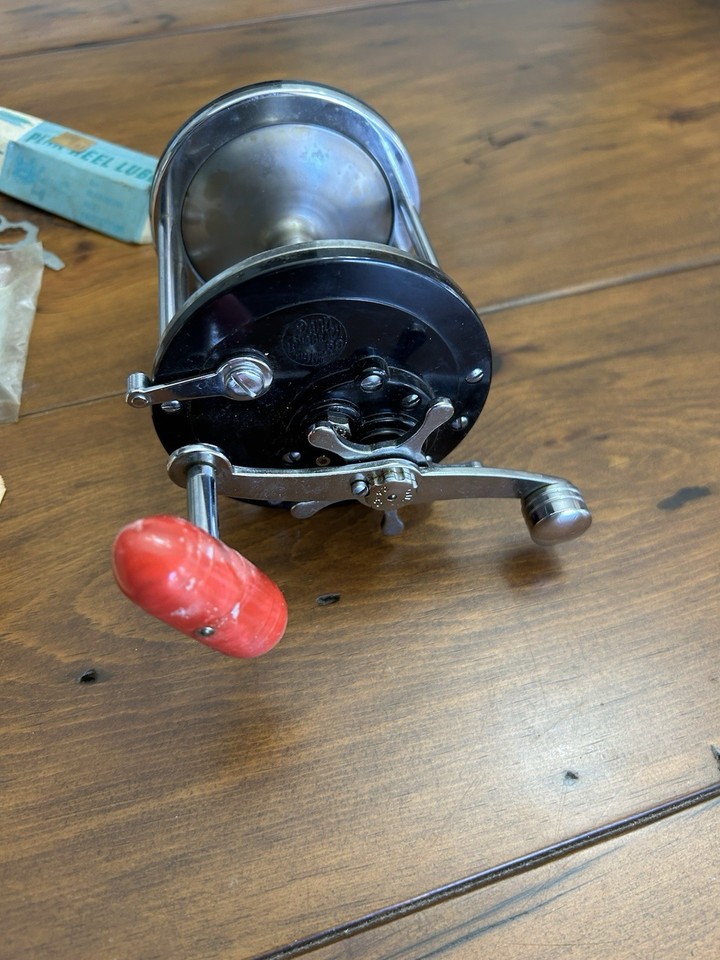 Penn Long Beach 68 Metal Spool Reel Excellent Condition. Original Box ...