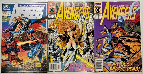 Avengers 375 376 377 Marvel Comics 3 Key Issues High Grade FN | eBay