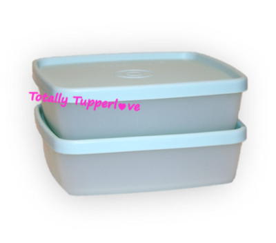 Tupperware Square Round Keepers 8 oz. / .25 L Containers Vintage Mint ...