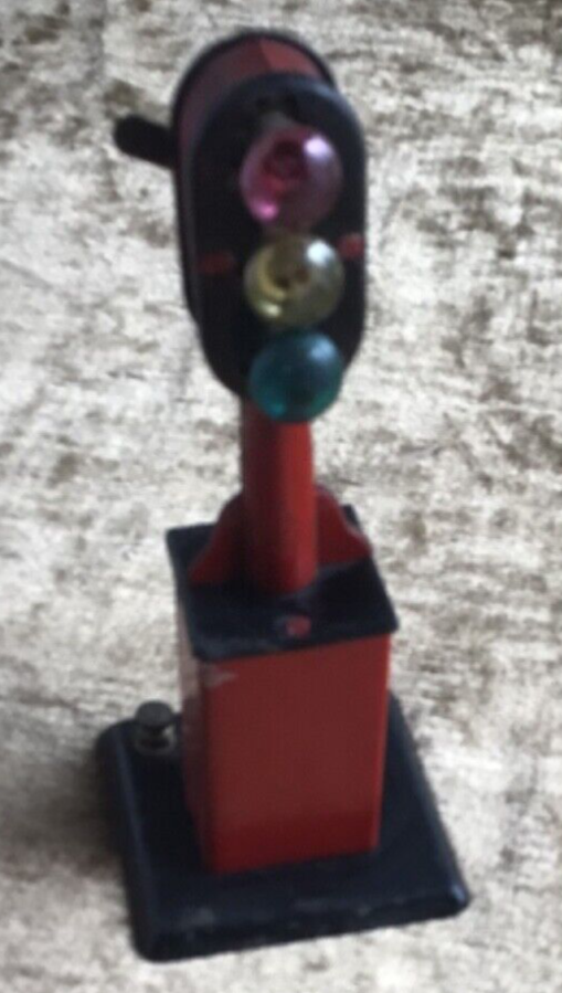 Vintage Marx Toy Train #404 O Gauge Automatic Red Yellow Green Block ...