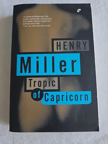 Tropic of Capricorn by Henry Miller (English) Paperback Book Art ...