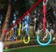 Ninja Warrior Obstacle Course for Kids 80 Feet Line Slackline Climbing ...