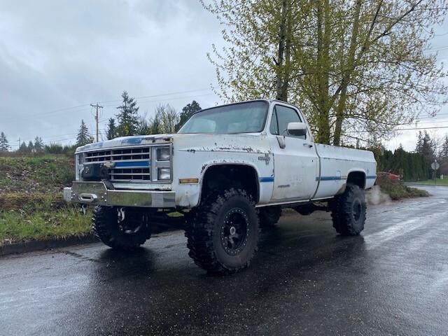 EV 'GOAT' Winch bumper Raw Steel 73-87 Chevy GMC K5 K30 K20 Chevrolet ...