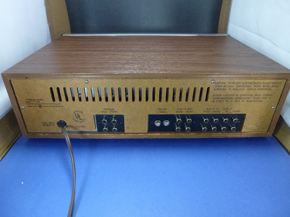 Realistic Modulaire-4 vintage 4 channel stereo receiver, tested, works ...