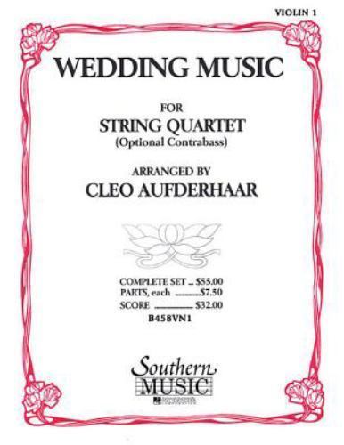 Wedding Music : String Bass by Cleo Aufderhaar (1990, Trade Paperback ...