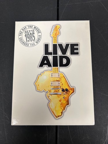 Live Aid Live Concert 1985 DVD, 2004 Complete 4-Disc Set 603497038329 ...