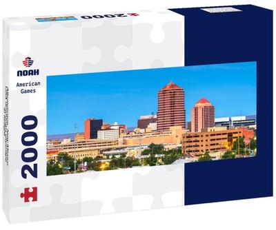 Noah Jigsaw Puzzle Albuquerque, New Mexico, USA downtown cityscape at ...