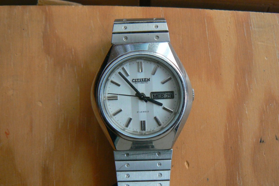 montre vintage automatique citizen 65 01 35mm hors couronne | eBay.de