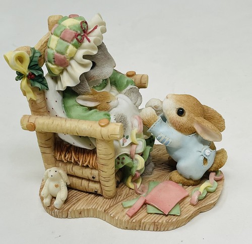 My Blushing Bunnies "The Holidays Join Us Together" 1998 Enesco #386871 ...