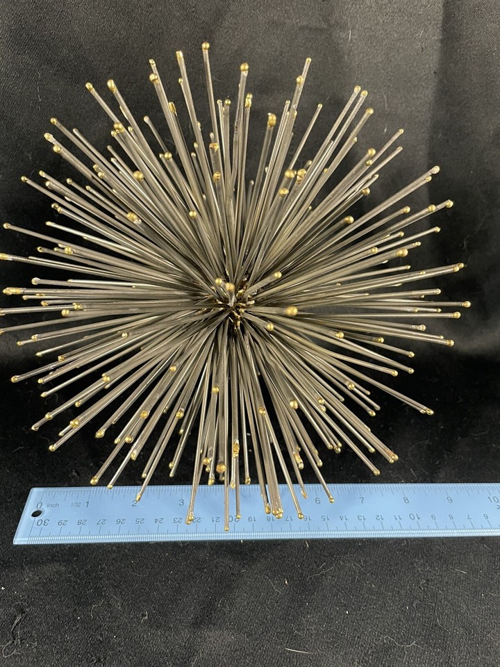 Vintage Atomic Star/Sea Urchin Welded Metal Mid Century Modern Tabletop ...