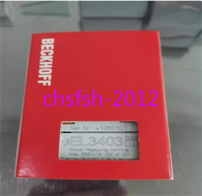 1PCS NEW IN BOX BECKHOFF PLC module EL3403 | eBay