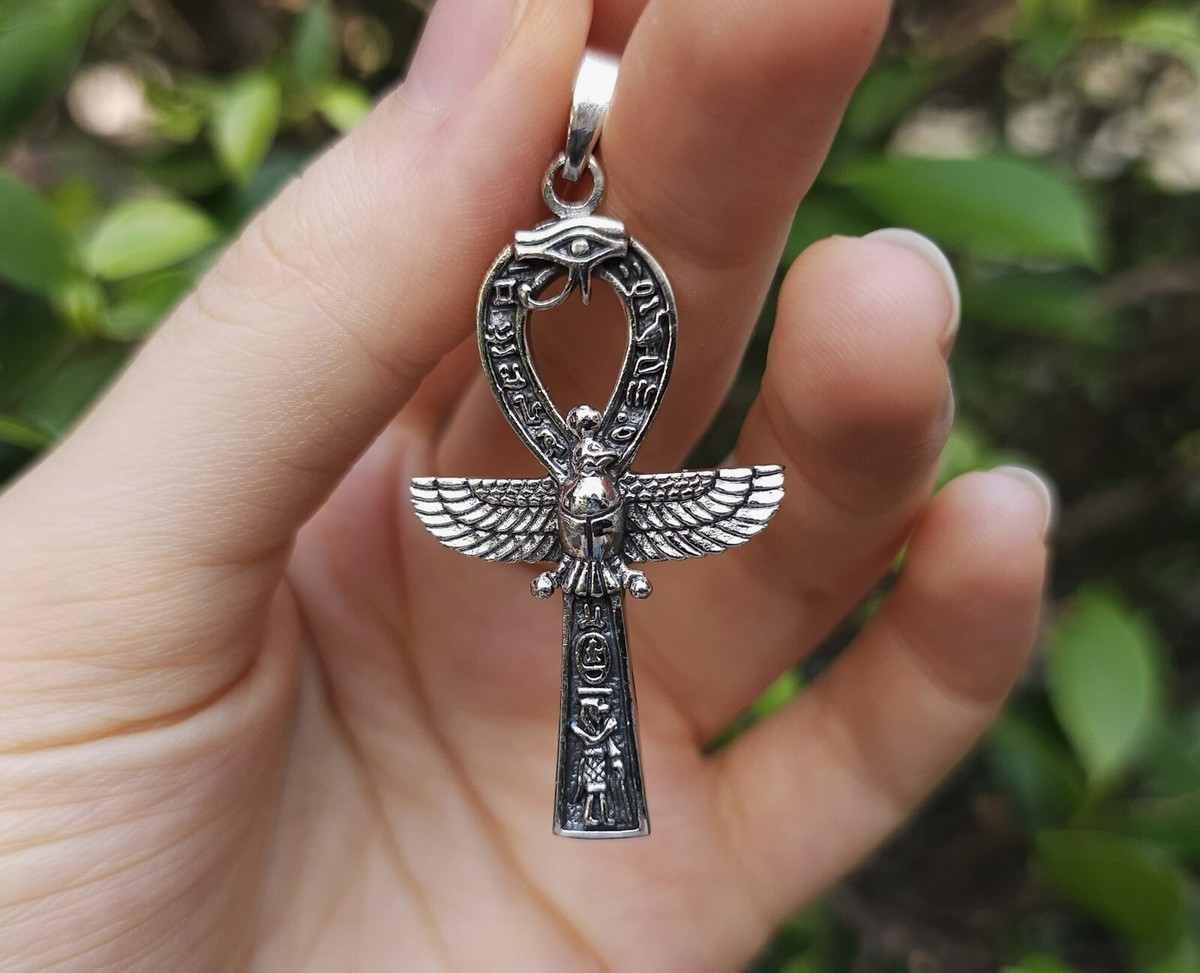 Egyptian Amulets Ankh. Ankh Necklace Stainless Steel Key Of Life