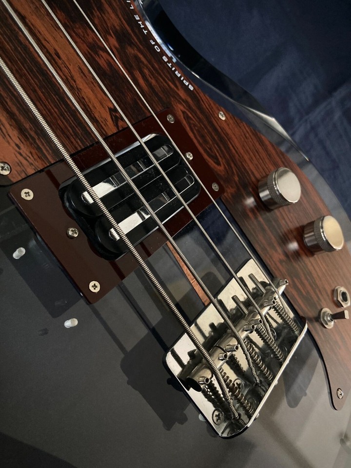 [Crystal Bass] Greco APB-1000 1990s Ampeg Dan Armstrong Lucite Model ...
