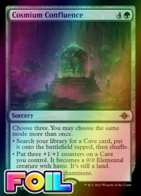 x1 Cosmium Confluence LCI MTG 181 FOIL RARE M/NM 1x | eBay
